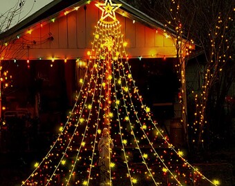 Waterfall Christmas Lights - Etsy