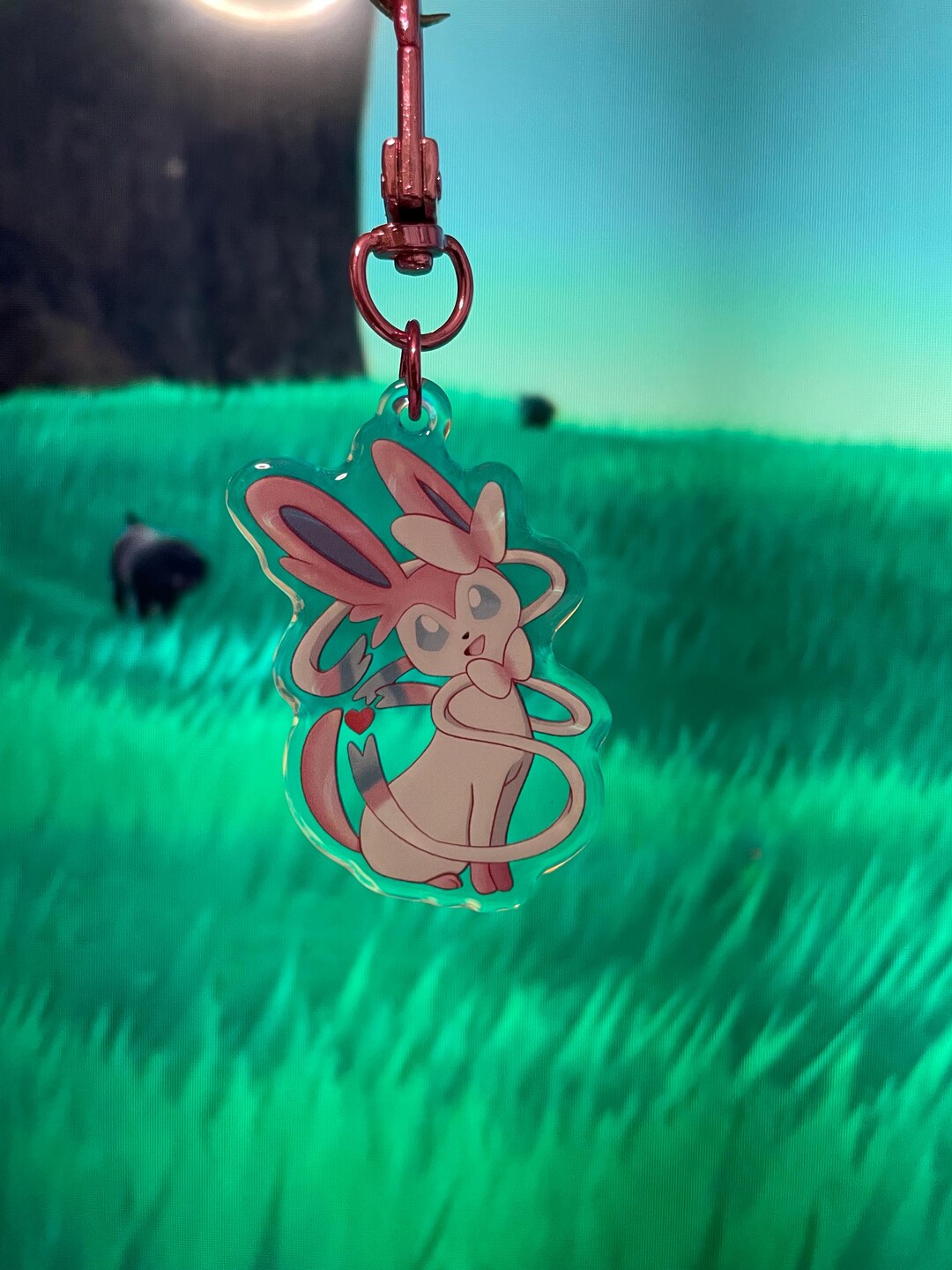 Sylveon Keychain - Eeveelutions Collection - Etsy
