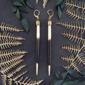 NOMADIC ELEGANCE EARRINGS - Yellowstone Earrings-western Jewelry-porcupine Quill Earrings-beth ...