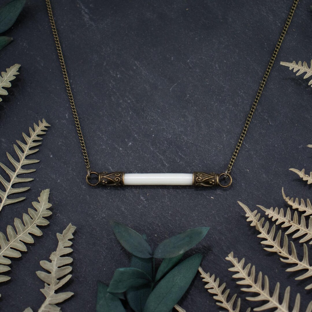 NOMADIC LIFESPAN NECKLACE - Porcupine Quill Necklace - Natural Jewelry - Gift for Women - Ethnic ...