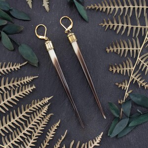 NOMADIC ELEGANCE EARRINGS - Yellowstone Earrings-western Jewelry-porcupine Quill Earrings-beth ...