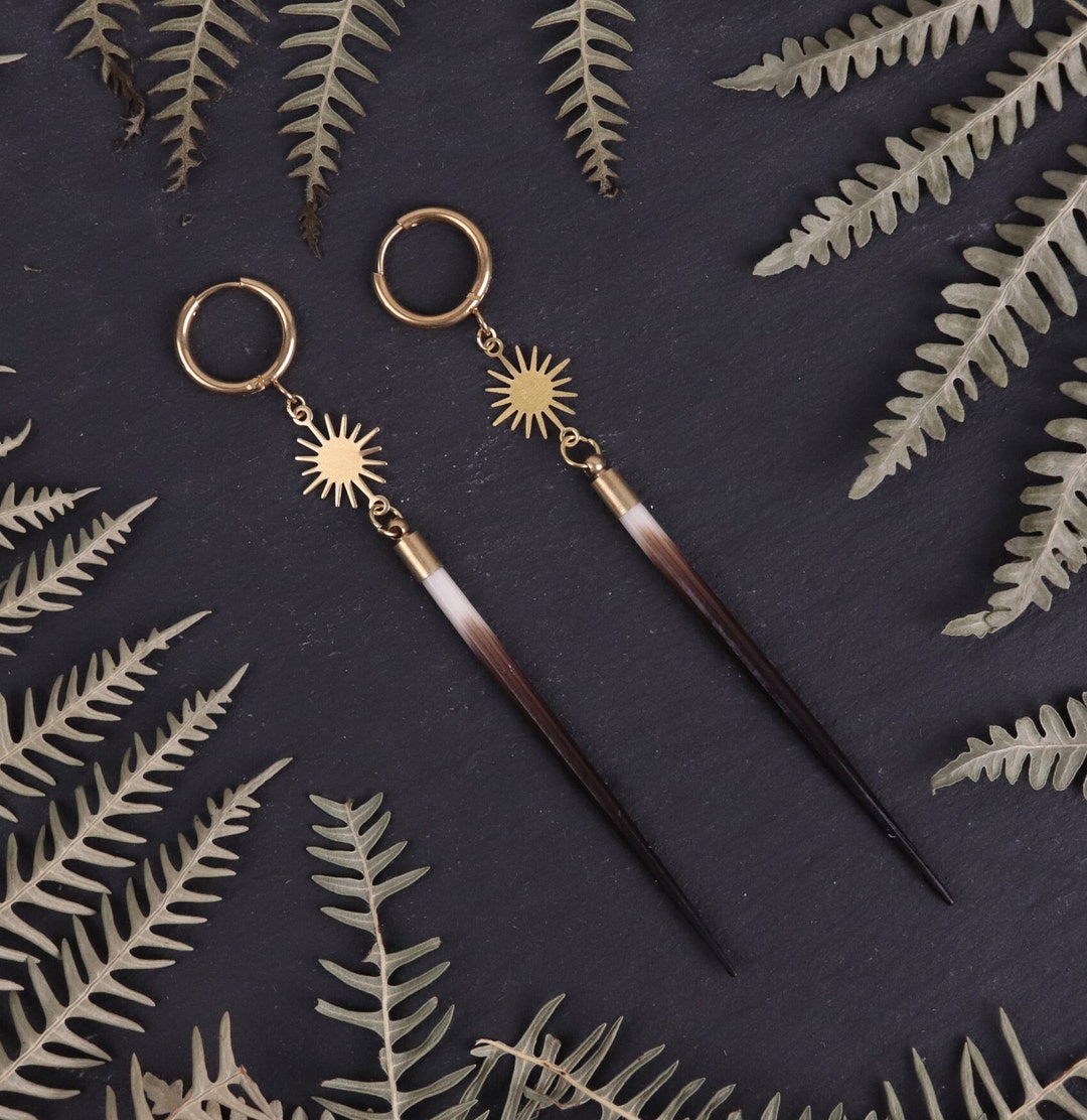 NATIVE STAR EARRINGS - Witchy Jewelry - Magical Earrings – Celestial ...