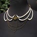 Earthbound Rite Necklace | Real Bone Jewelry | Gothic Folk Necklace - Etsy