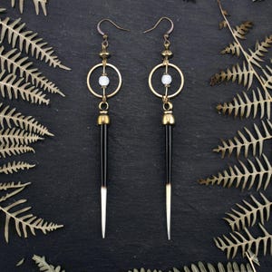 DIVINE TREASURE Earrings-yellowstone Earrings-western Jewelry-porcupine ...