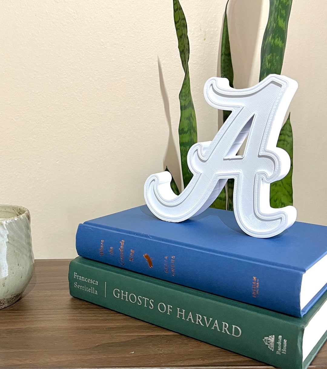 Alabama Roll Tide Logo Block Letter Shelf Decor 3D Printed - Etsy