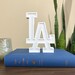 LA Dodgers Logo Block Letter Shelf Decor | 3D Printed - Etsy