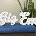 Texas A&M Gig Em Block Letter Shelf Decor 3D Printed - Etsy