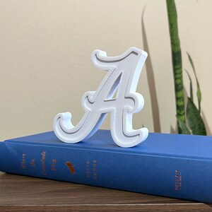 Alabama Roll Tide Logo Block Letter Shelf Decor | 3D Printed - Etsy