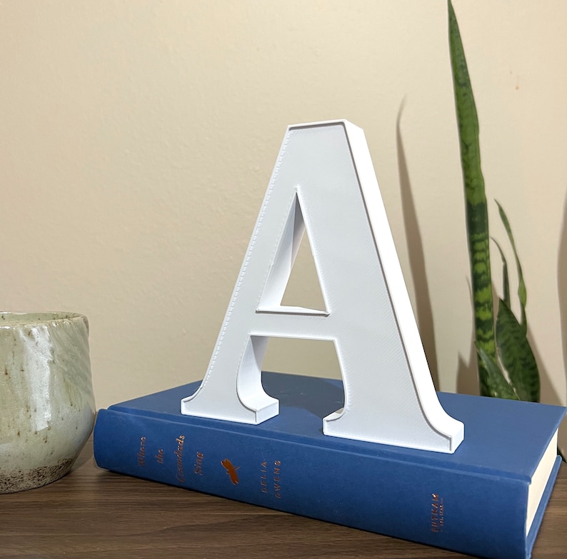 Sorority/fraternity Greek Block Shelf Letters | 3D Printed - Etsy