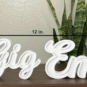 Texas A&M Gig Em Block Letter Shelf Decor | Officially Licensed 3D ...