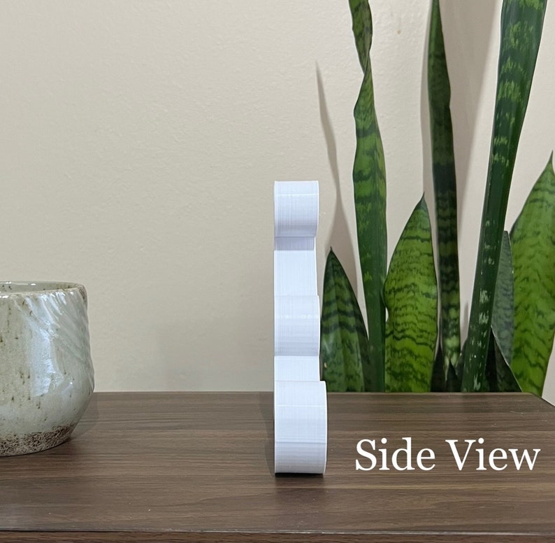 Alabama Roll Tide Logo Block Letter Shelf Decor 3D Printed - Etsy