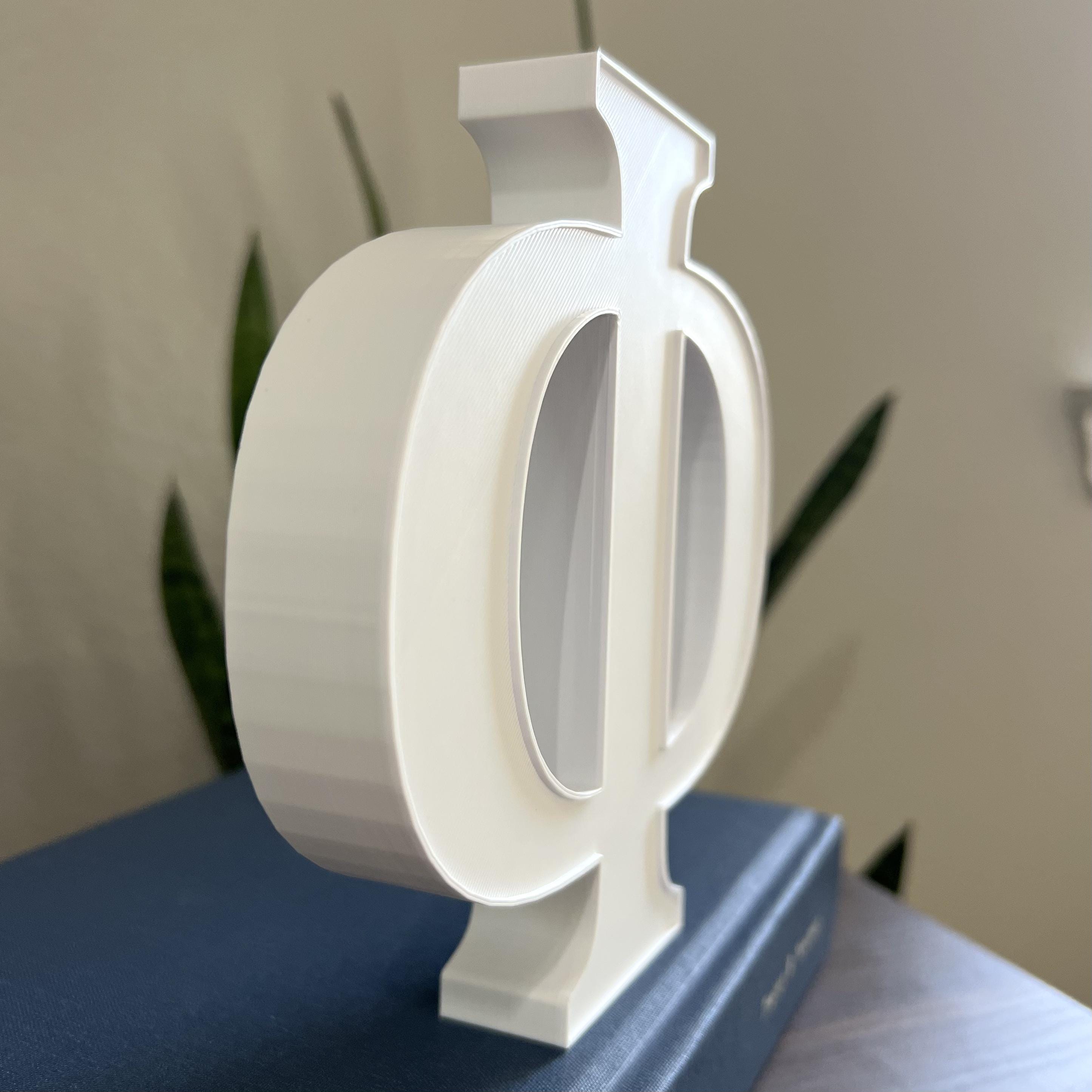 Sorority/fraternity Greek Block Shelf Letters | 3D Printed - Etsy