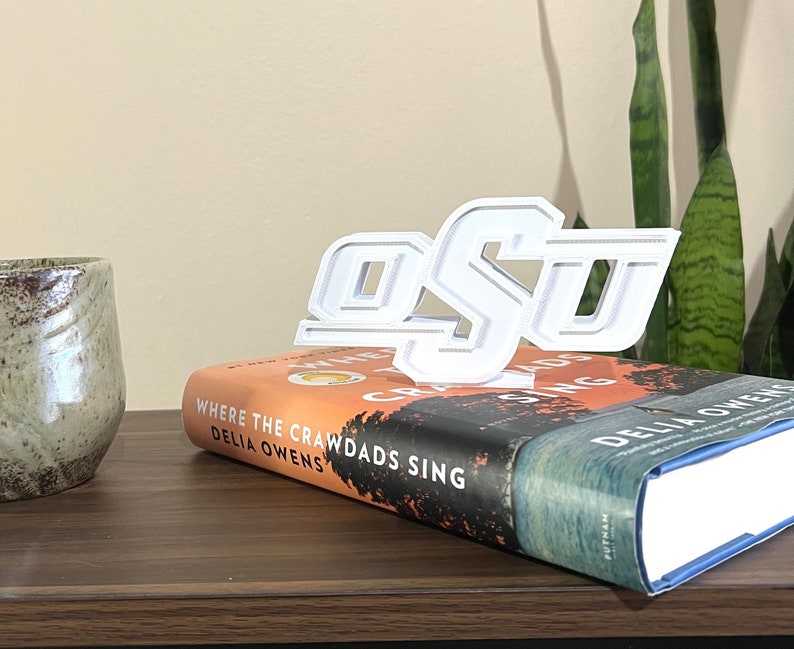 OSU Logo Block Letter Oklahoma State University Shelf Decor - Etsy