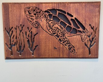 Scroll Saw Turtle - Etsy