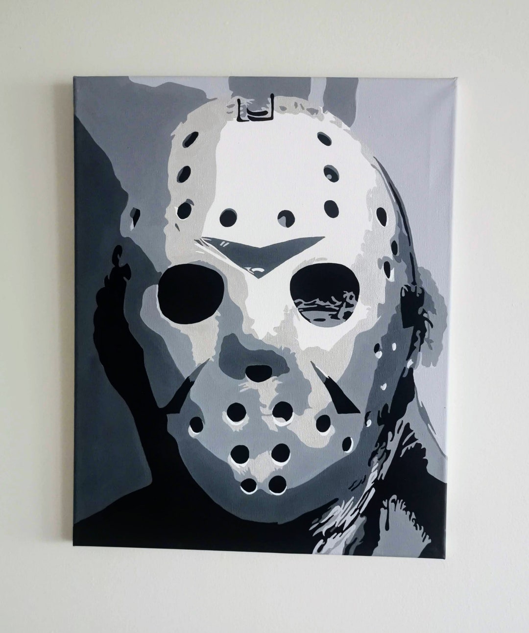 Jason Voorhees Portrait/jason Horror Art/friday the 13th - Etsy