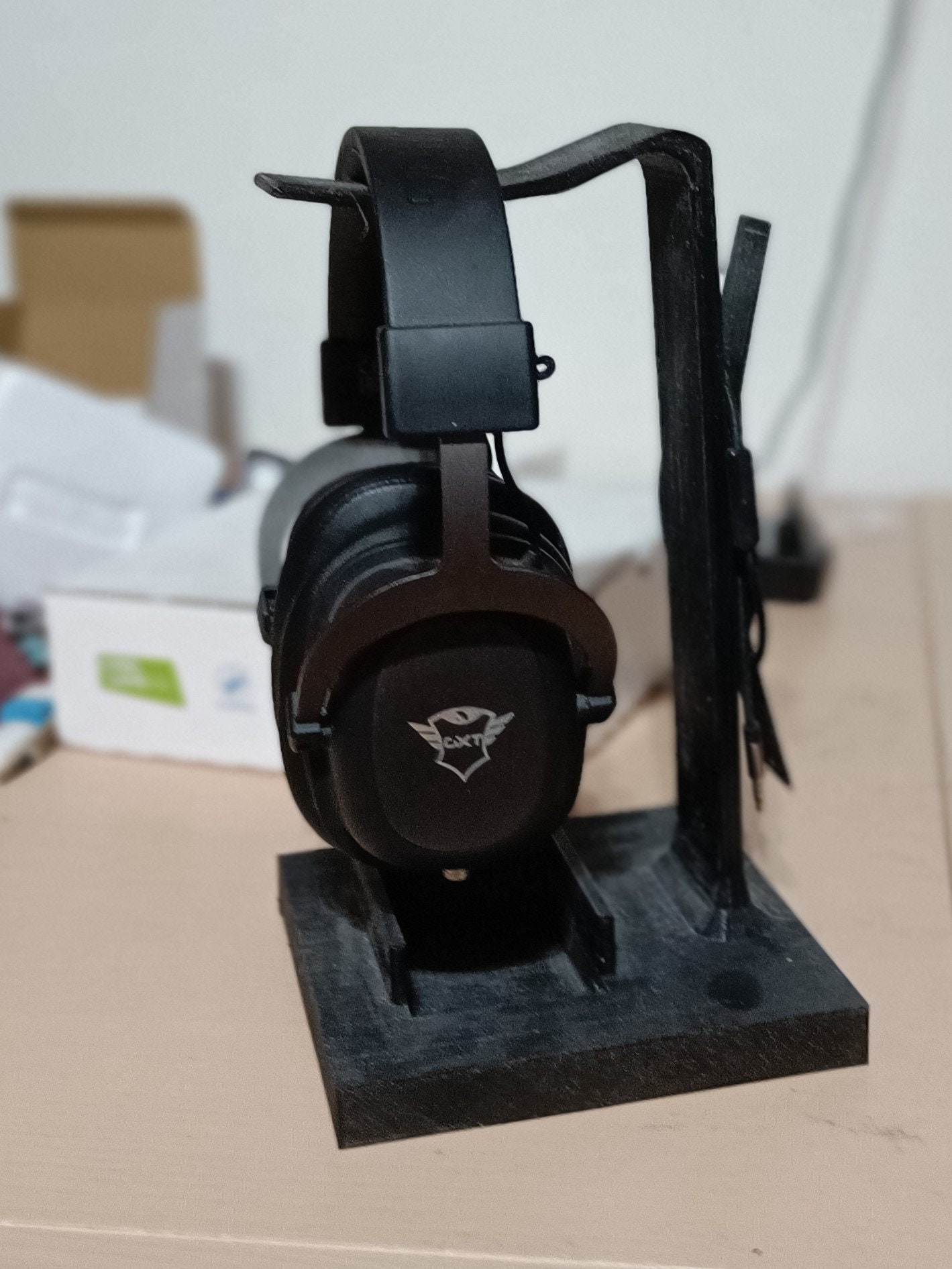Headphone Stand STL File - Etsy