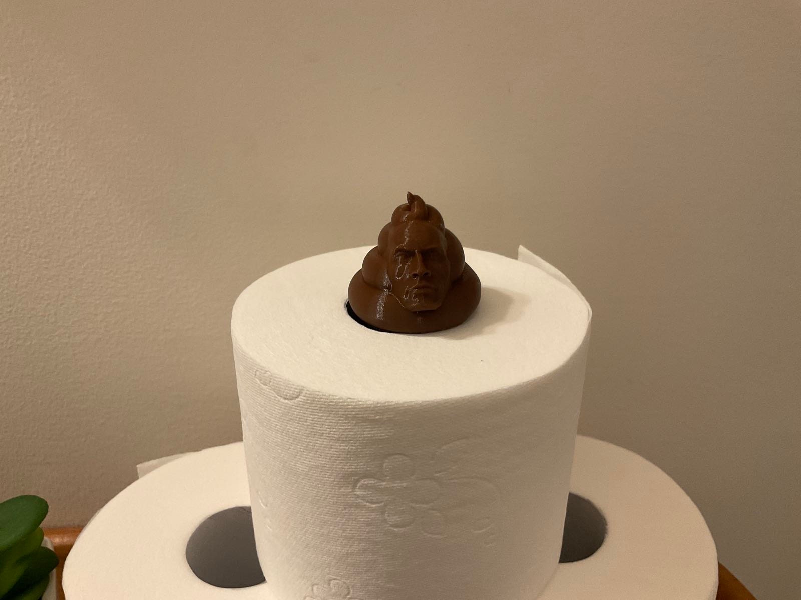 The Rock Poop Emoji 3D Printed Figure Statue Funny Turd - Etsy Finland