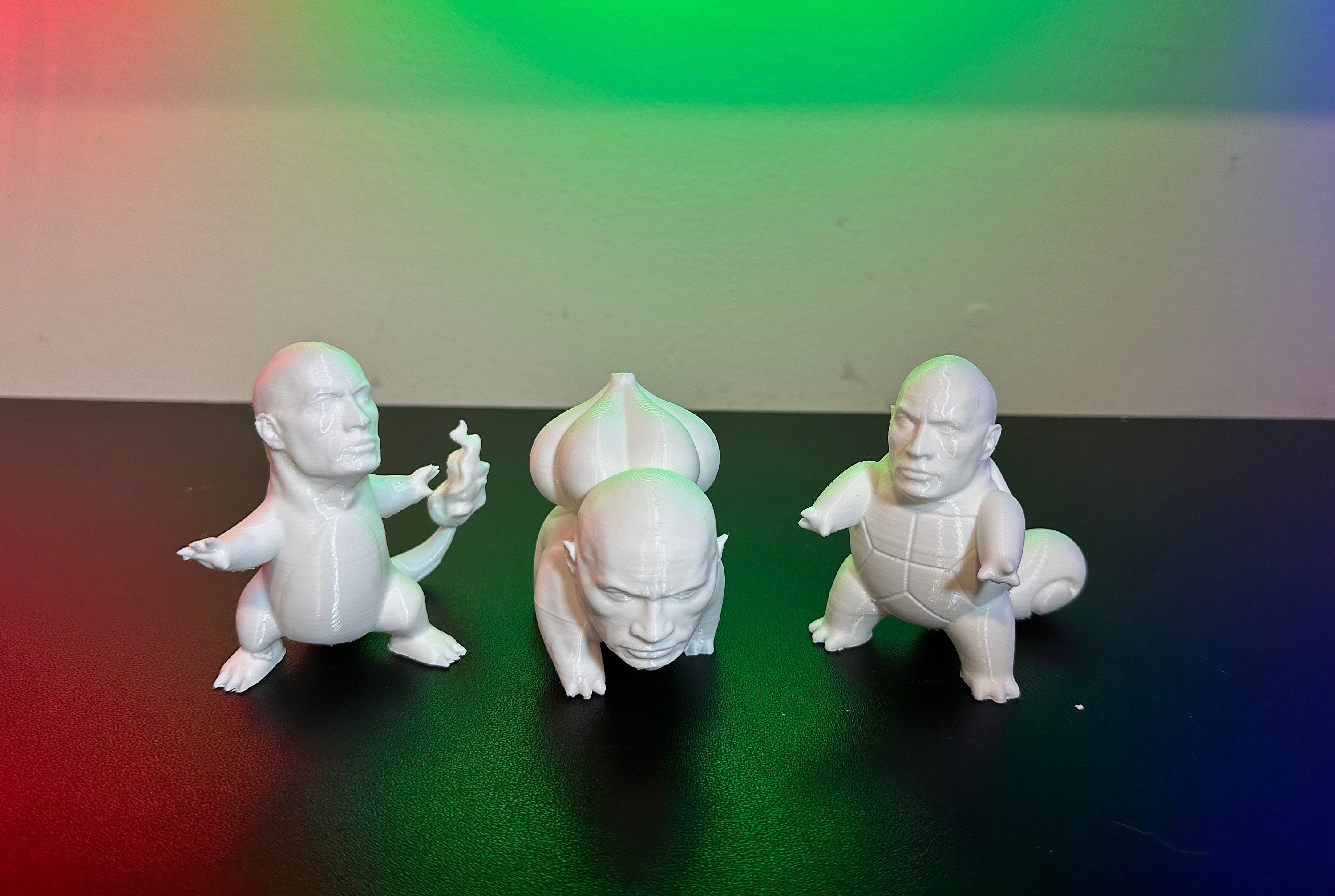The Rock Charmander 3D Printed Figure, Pokemon Gift - Etsy