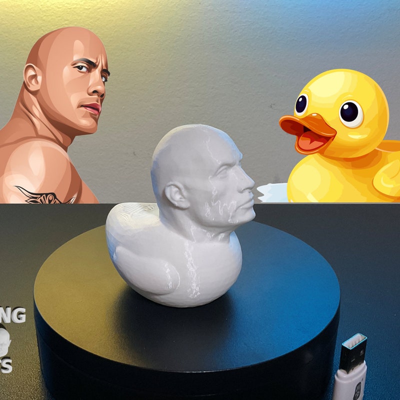 Rock Johnson Toy - Etsy