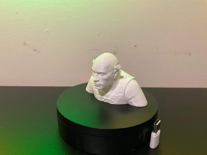 The Rock Shrek 3D Printed Figure Statue, Fairy Tale, Donkey, Dwayne ...