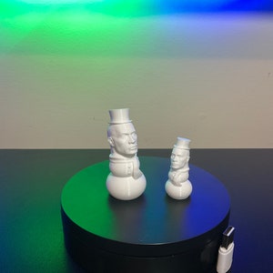 The Rock Snowman 3D Printed Figure Statue Christmas Gift, Dwayne ...