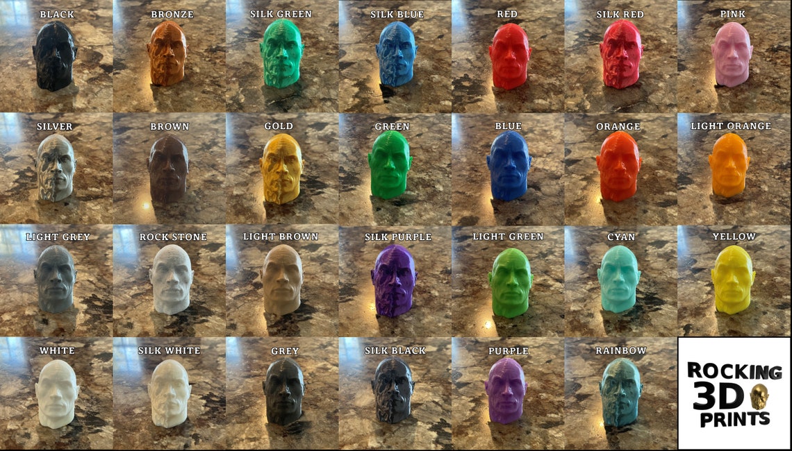 The Rock Homer Simpson 3D Printed Figure Statue the Simpsons - Etsy