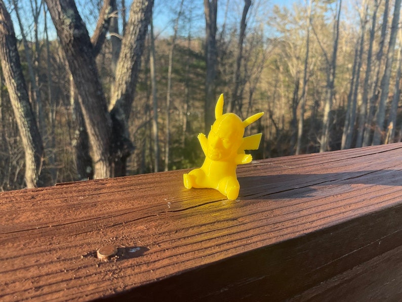 The Rock Pikachu 3D Printed Figure, Dwayne Johnson Pokemon Fusion - Etsy