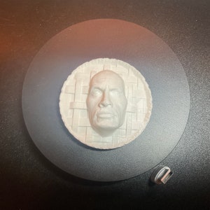 The Rock Pie 3D Printed Food Figure Statue, Cooking Gift, Dwayne ...