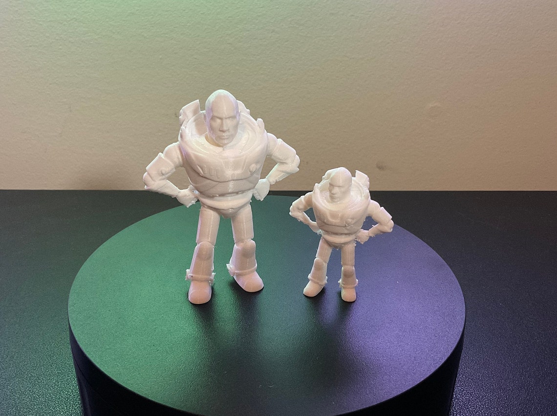 The Rock Buzz Lightyear 3D Printed Figure Statue Toy Story, Dwayne ...