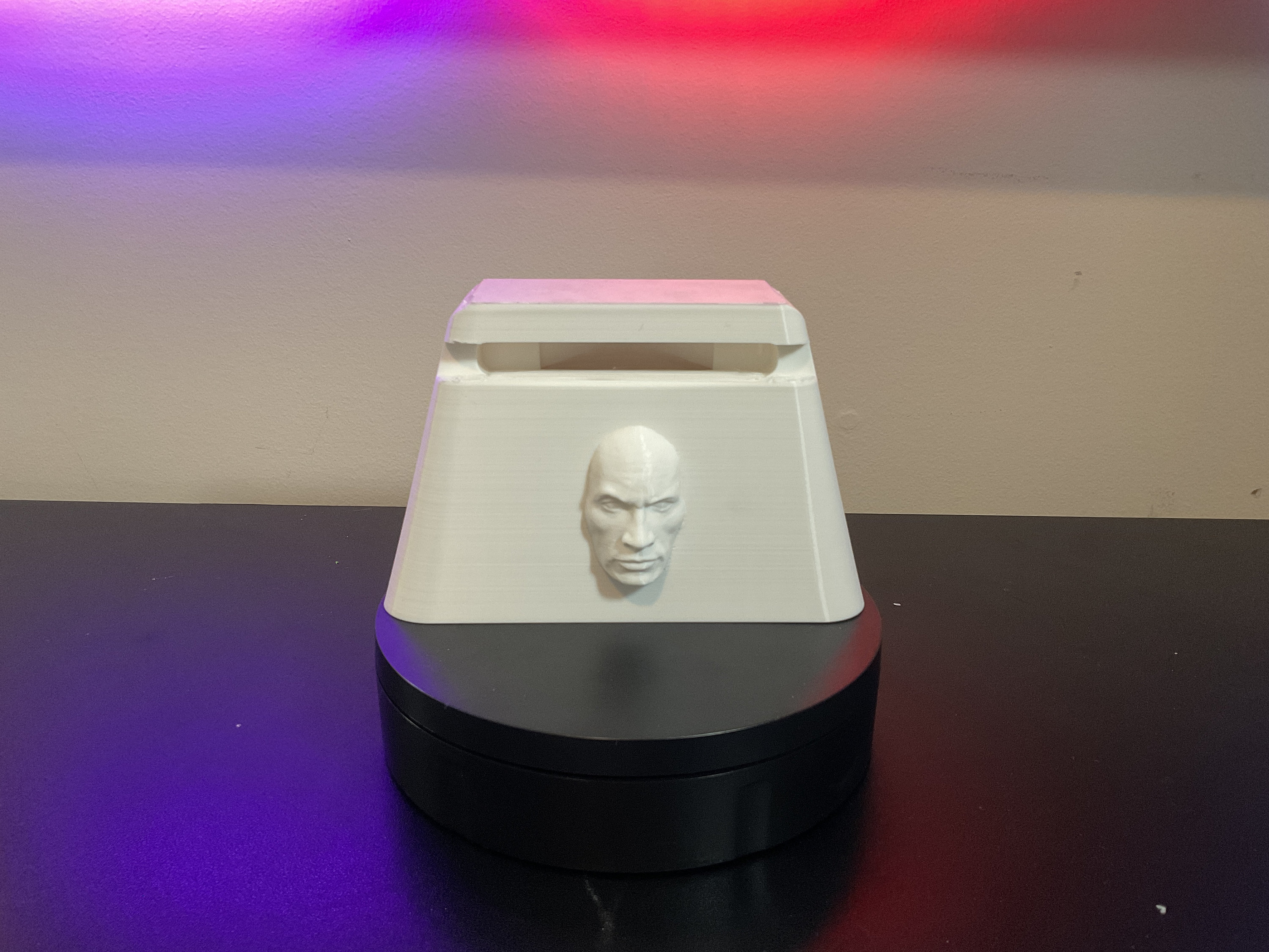 3D Printed the Rock Amplifier, Passive Phone Speaker Stand, Prank Gift ...