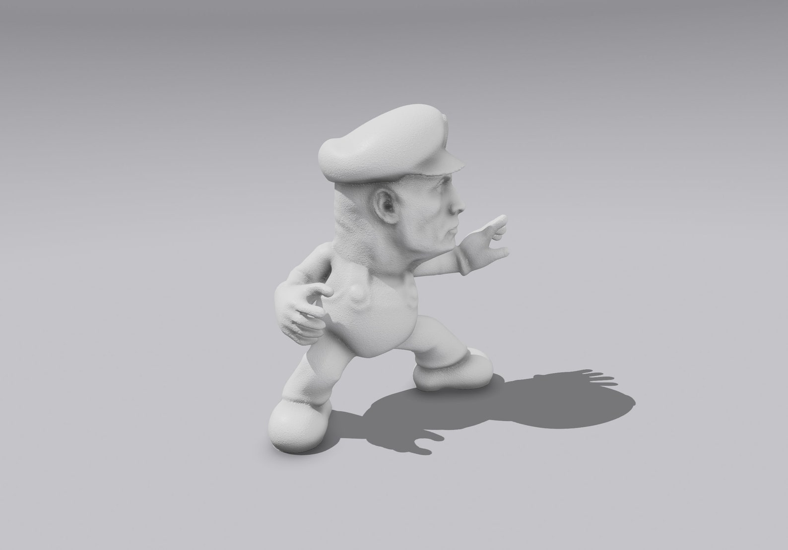 The Rock Mario 3D Printed Figure Statue, Nintendo Fan Gift, Dwayne ...