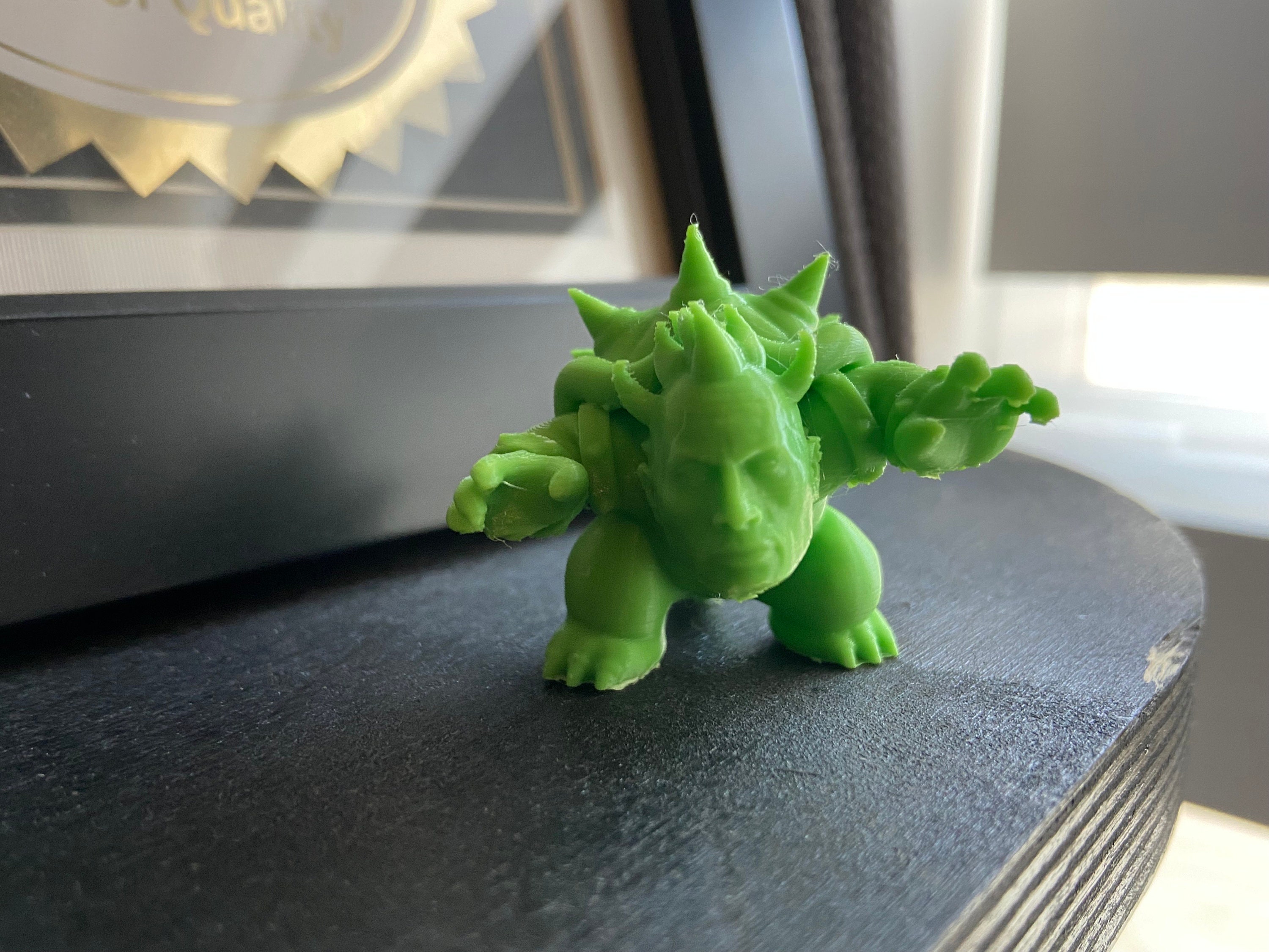 The Rock Bowser 3D Printed Figure Statue Mario Bros - Etsy Hong Kong