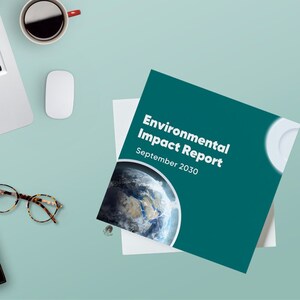 Environmental Impact Report Template for Your Projects / Businesses - Etsy