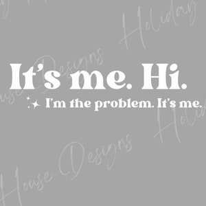 Anti Hero SVG Its Me Hi Im the Problem Its Me Swiftie Merch Taylor ...