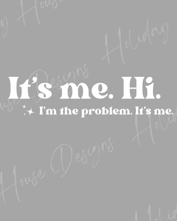 Anti Hero SVG Its Me Hi Im the Problem Its Me Swiftie Merch Taylor ...