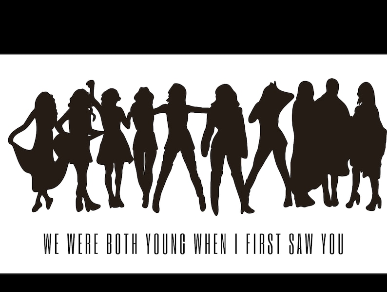 Eras SVG We Were Both Young When I First Saw You Taylor Swift ERAS SVG ...