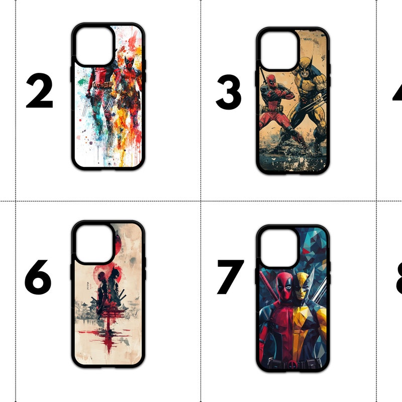 Deadpool and Wolverine Phone Case - Etsy
