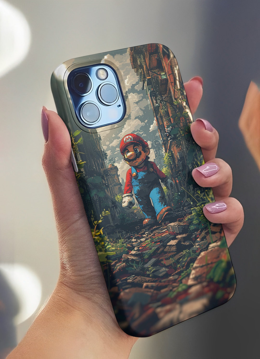 Pixelated Gamer Style Phone Cases, Classic Gaming Accessories, Retro ...