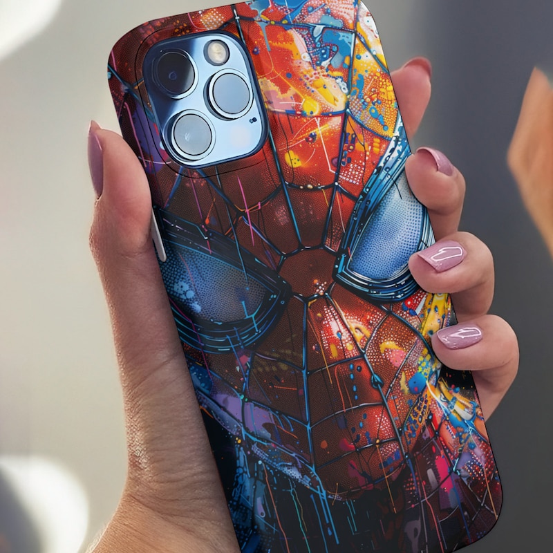 iPhone Spider Man Case - Etsy