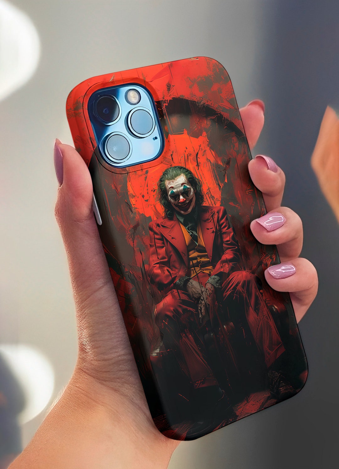 Joker Maniacal Scheme Unleashed Phone Cases for iPhone 15/14/13/12/11 ...