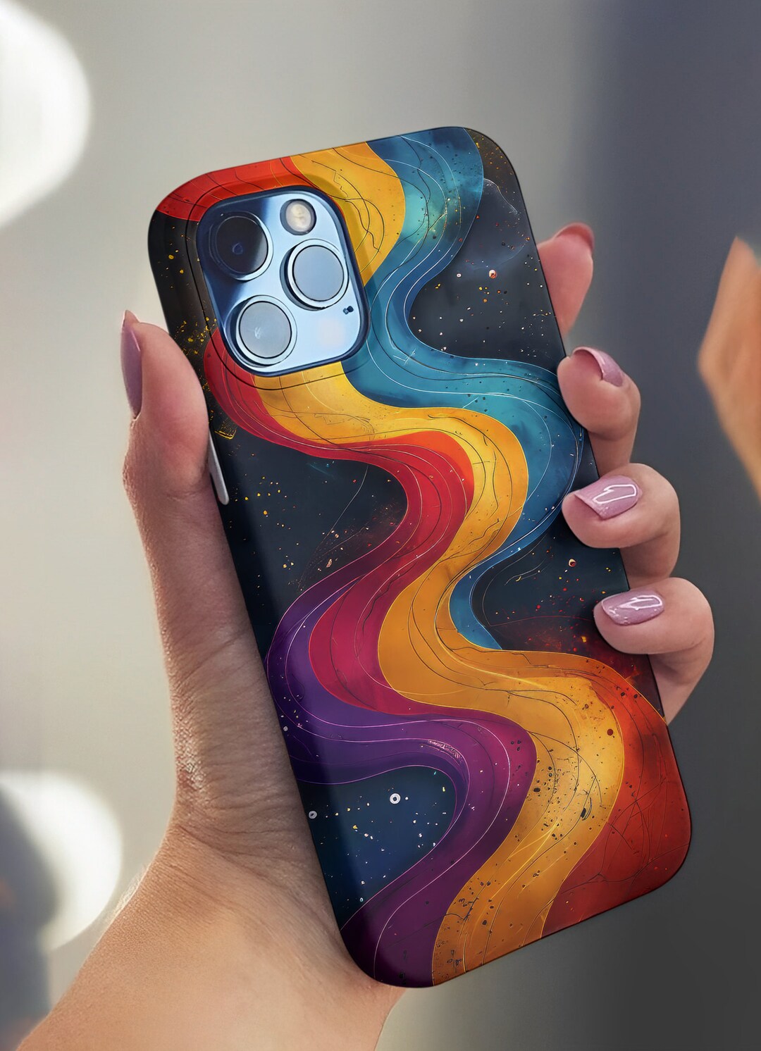 Dreamy Galaxy: Nebula Night Sky Phone Case Cosmic Elegance Ideal Gift ...