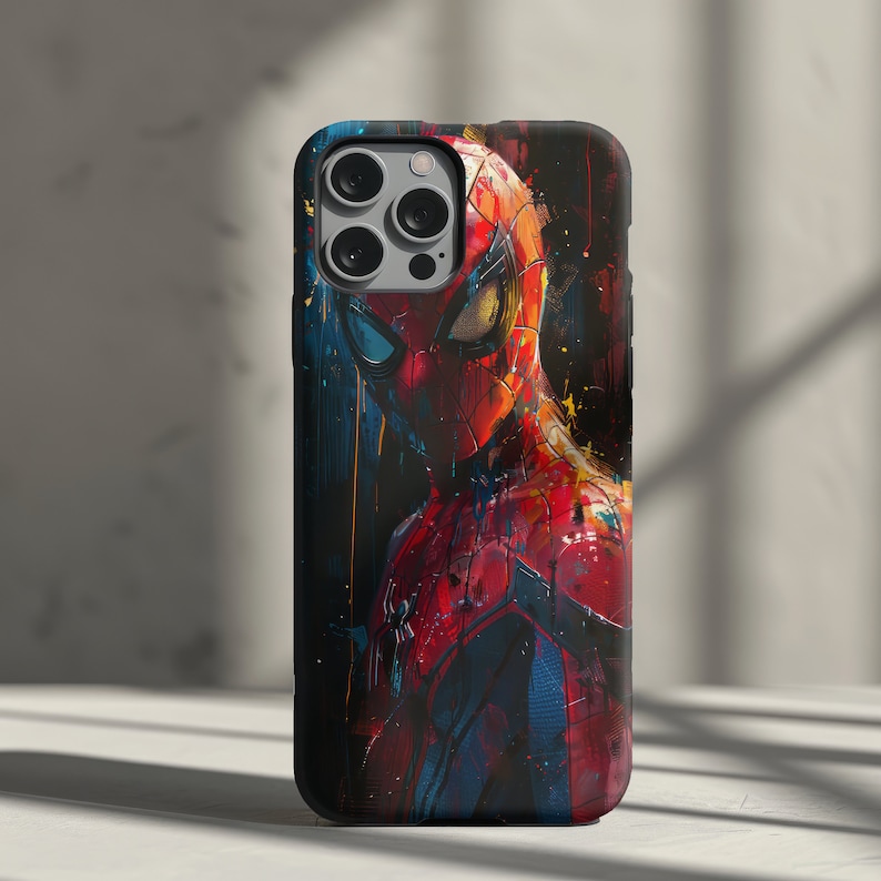 Limited Edition Hyper Realistic Spider-man Phone Case - Vibrant Colors ...
