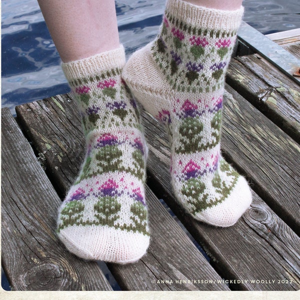Thistle Pattern - Etsy
