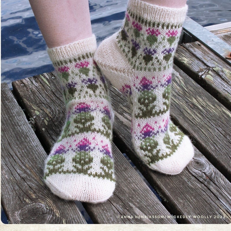 Thistle Pattern - Etsy