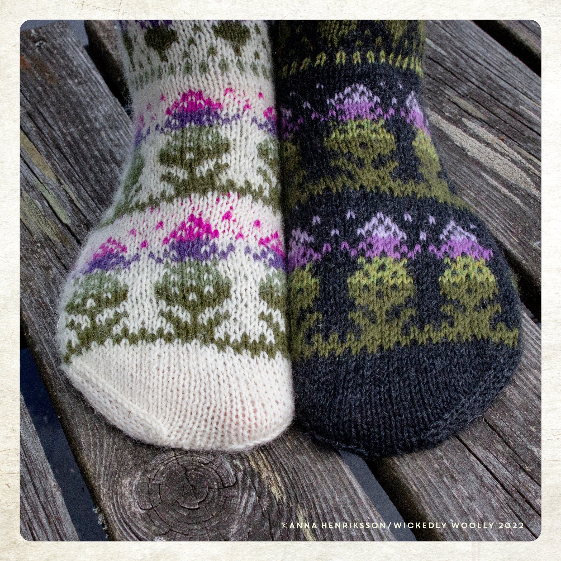 Celtic Thistle Socks PDF Knitting Pattern - Etsy