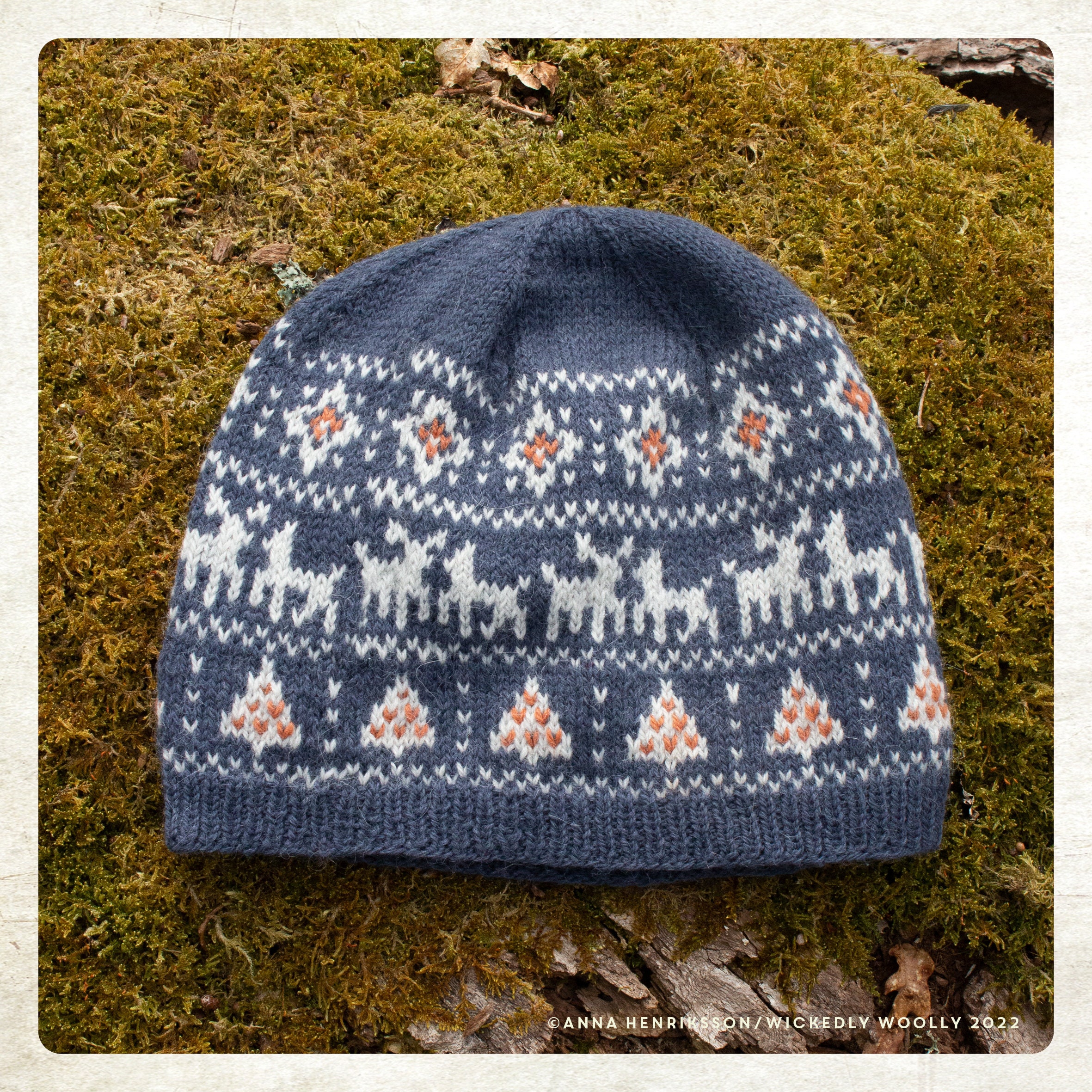 Stag & Doe Hat PDF Knitting Pattern - Etsy