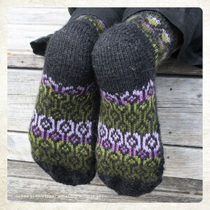Celtic Thistle Socks PDF Knitting Pattern - Etsy