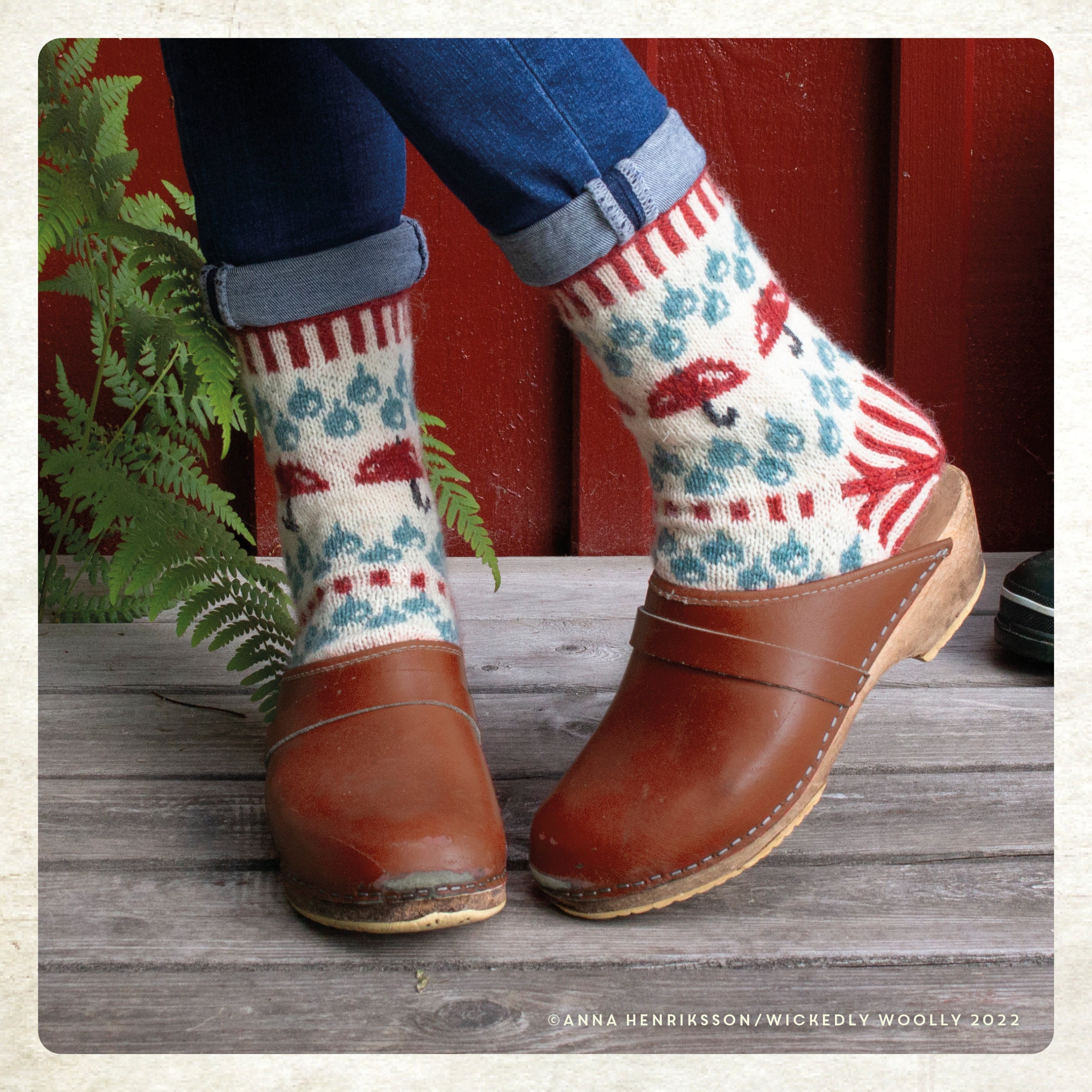 Cosy Rain Socks PDF Knitting Pattern - Etsy