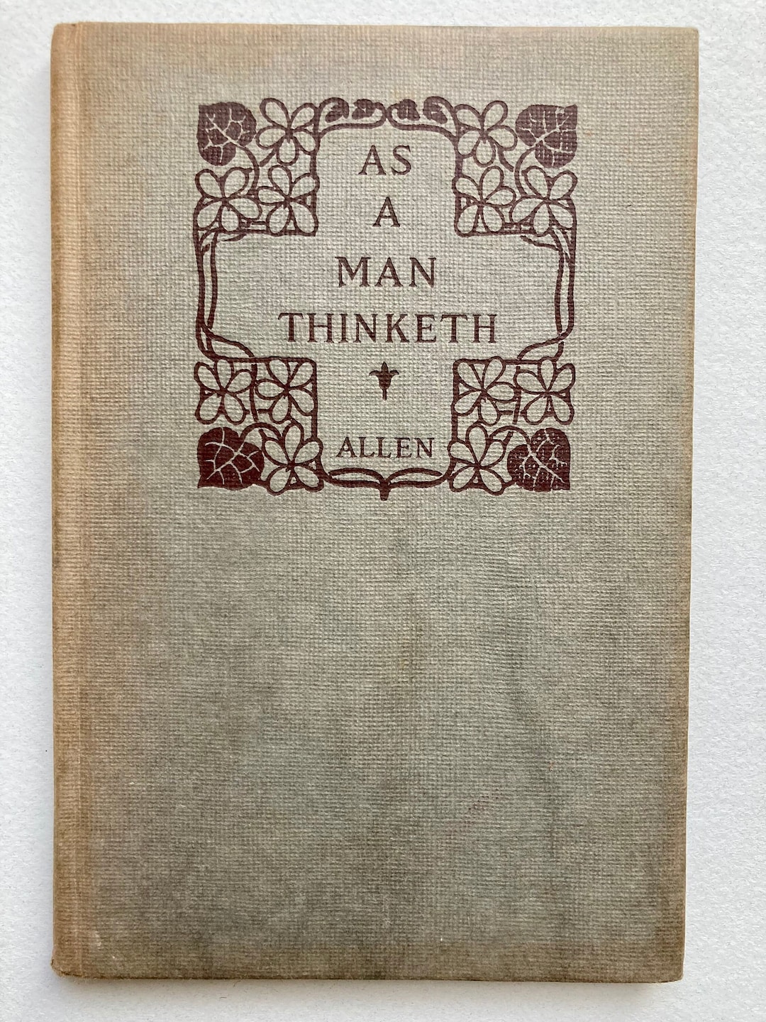 Vintage "as A Man Thinketh" - James Allen | Thomas Y. Crowell Company ...