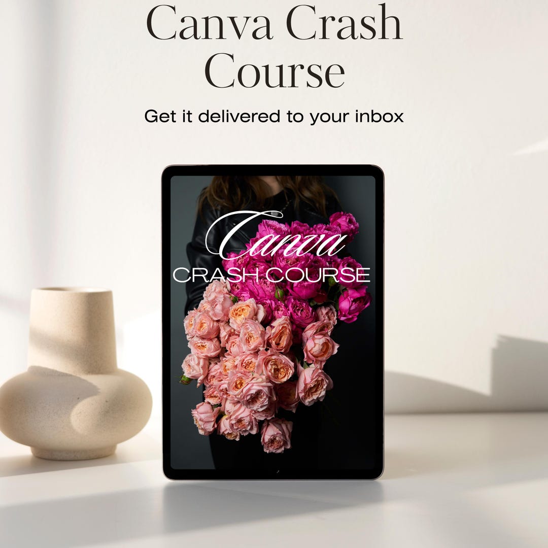 Canva Crash Course, How to Use Canva Fast, Easy Canva Tutorial, Make ...